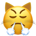 flushed_cat Emoji for Slack